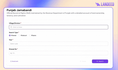Jamabandi: Complete Guide to Check Punjab Land Records Online | Landeed